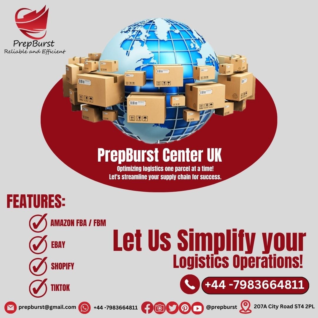 PrepBurst Limited - Prep Center In UK - UK Prep Center!